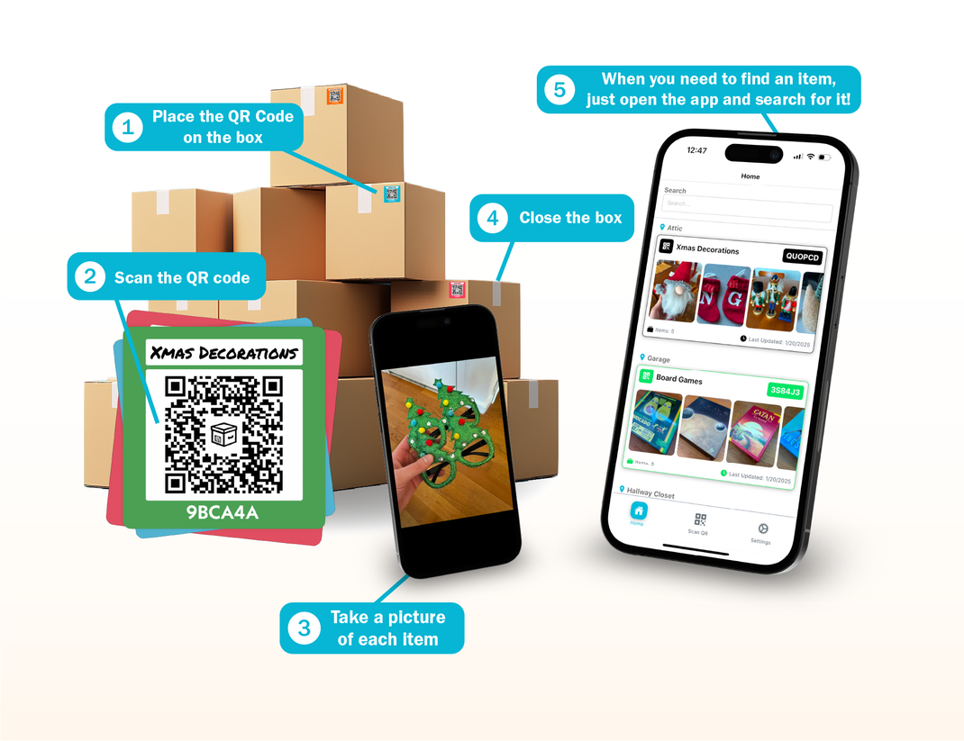 ScanMyStorage - QR Code Storage Stickers – ScanMyStorage (1234 Labs Inc.)